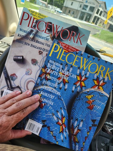 Piecework Magazine Lot Of 2 issues May/June 1998 July/August 1998 ...