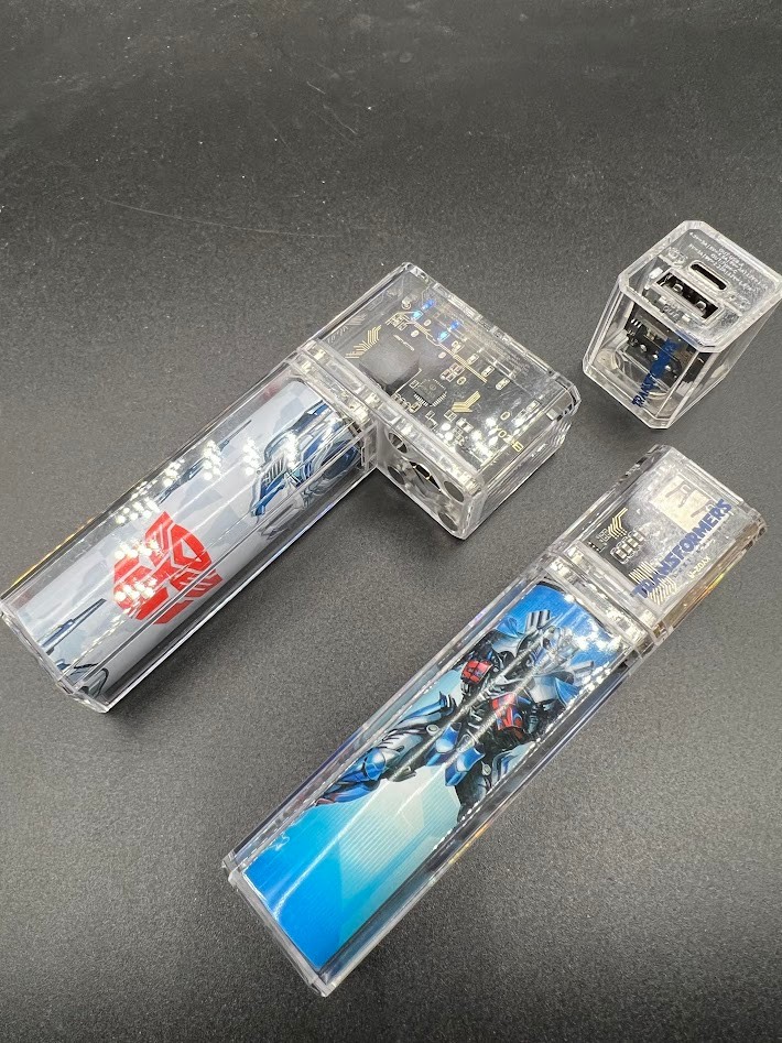 Transformers Power Bank, Transparent Components, Hasbro Collectible! | eBay
