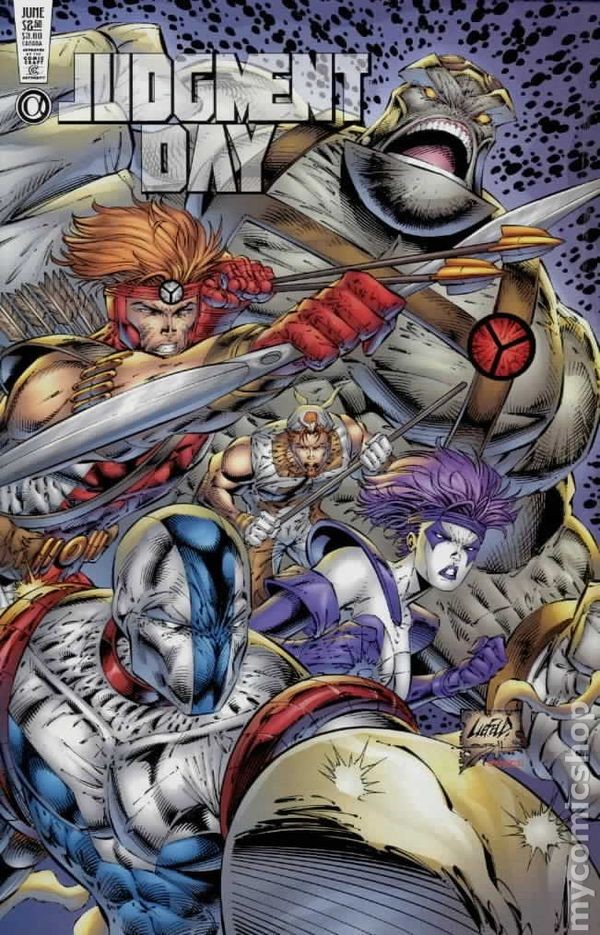 Judgment Day 1D FN- 5.5 1997 Stock Image Low Grade | eBay