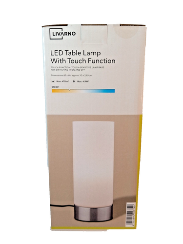 Livarno LED Table Lamp with Touch Function | eBay UK