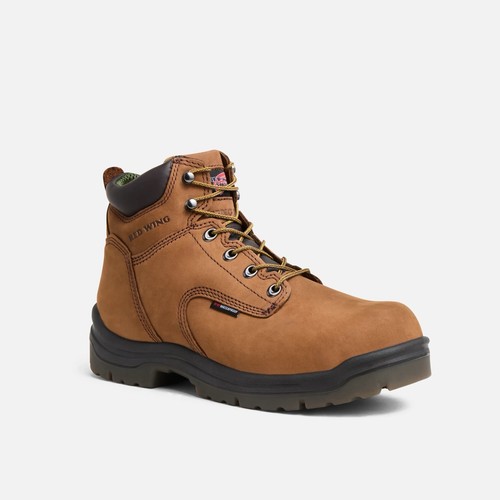 New Red Wing 2260 Safety Toe Boots King Toe Men Brown Waterproof ...