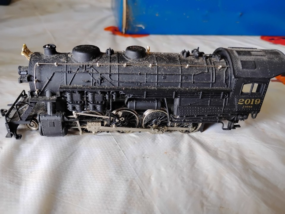 Bachmann HO 2-8-0 CONSOLIDATION READING #2019 Steam Locomotive Train ...