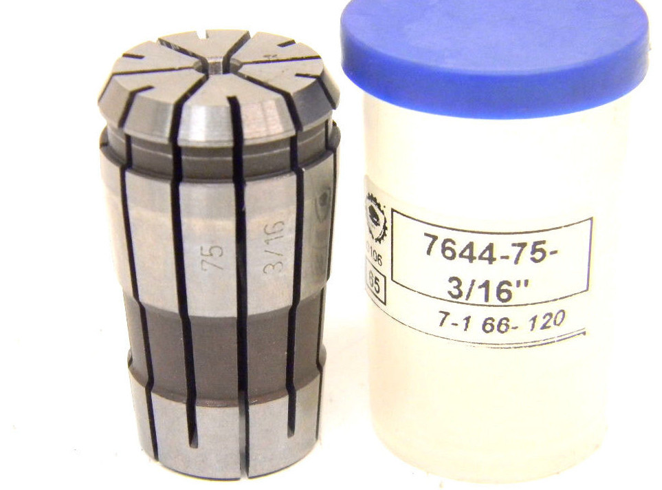 New Toolmex 3/16" TG75 Single Angle TG-75 Collet .1875" 7-166-120 | eBay