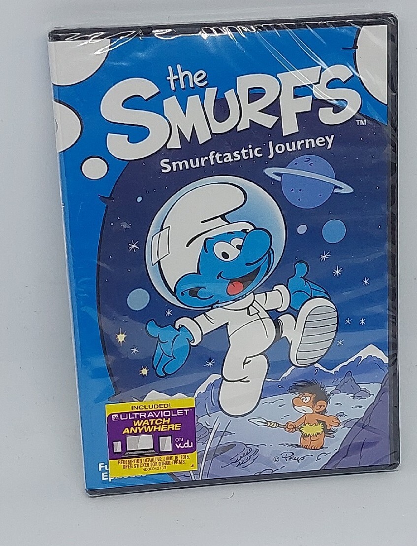 New Sealed! The Smurfs Smurftastic Journey DVD, 2013 Kids TV Show ...