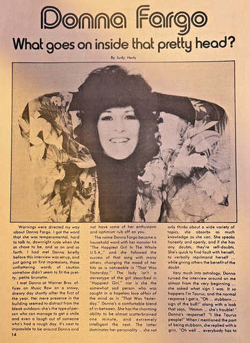 1978 Country Singer Donna Fargo | eBay