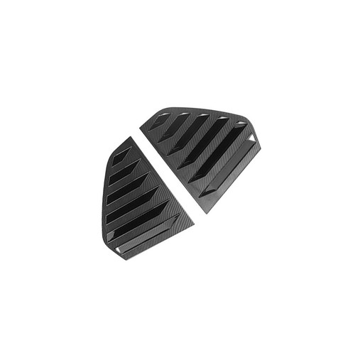 For VW Golf MK8 2020-2023ABS carbon fiber patterned side rear window ...