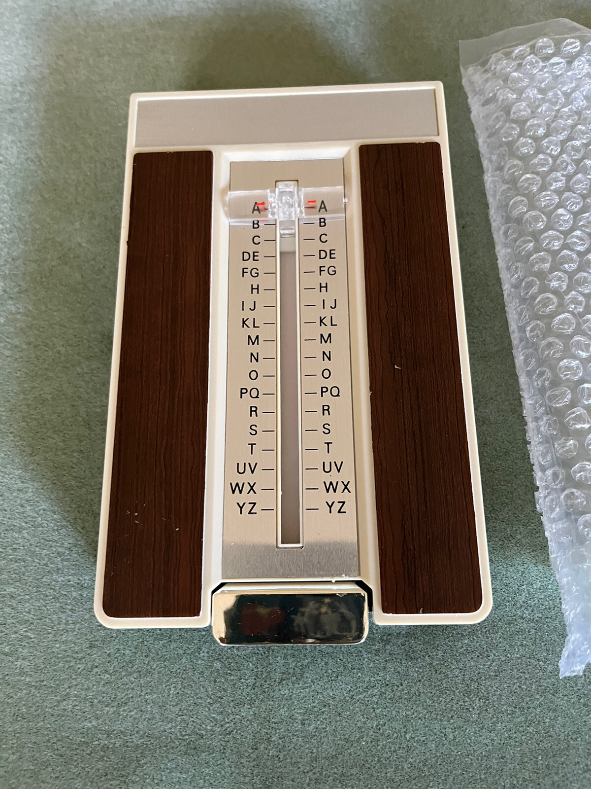 Vintage Mini Rolodex Address Book Phone Number Contact Metal Case W ...