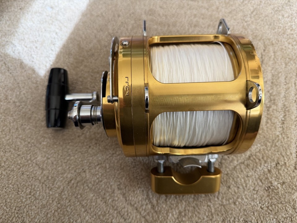 PENN REELS INTERNATIONAL II 80T, Mounting Hardware, 2 Speed Cal Sheets ...