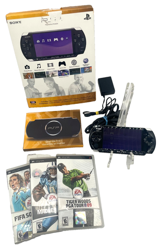 SONY PSP 3001 PlayStation Portable Handheld Console CIB Complete TESTED ...