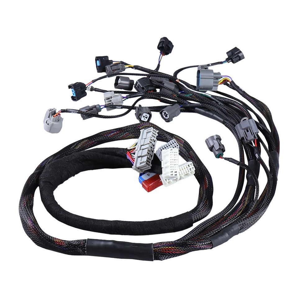 Tucked Engine Wire Harness For Honda Civic Integra 1992-2000 OBD2 D & B ...