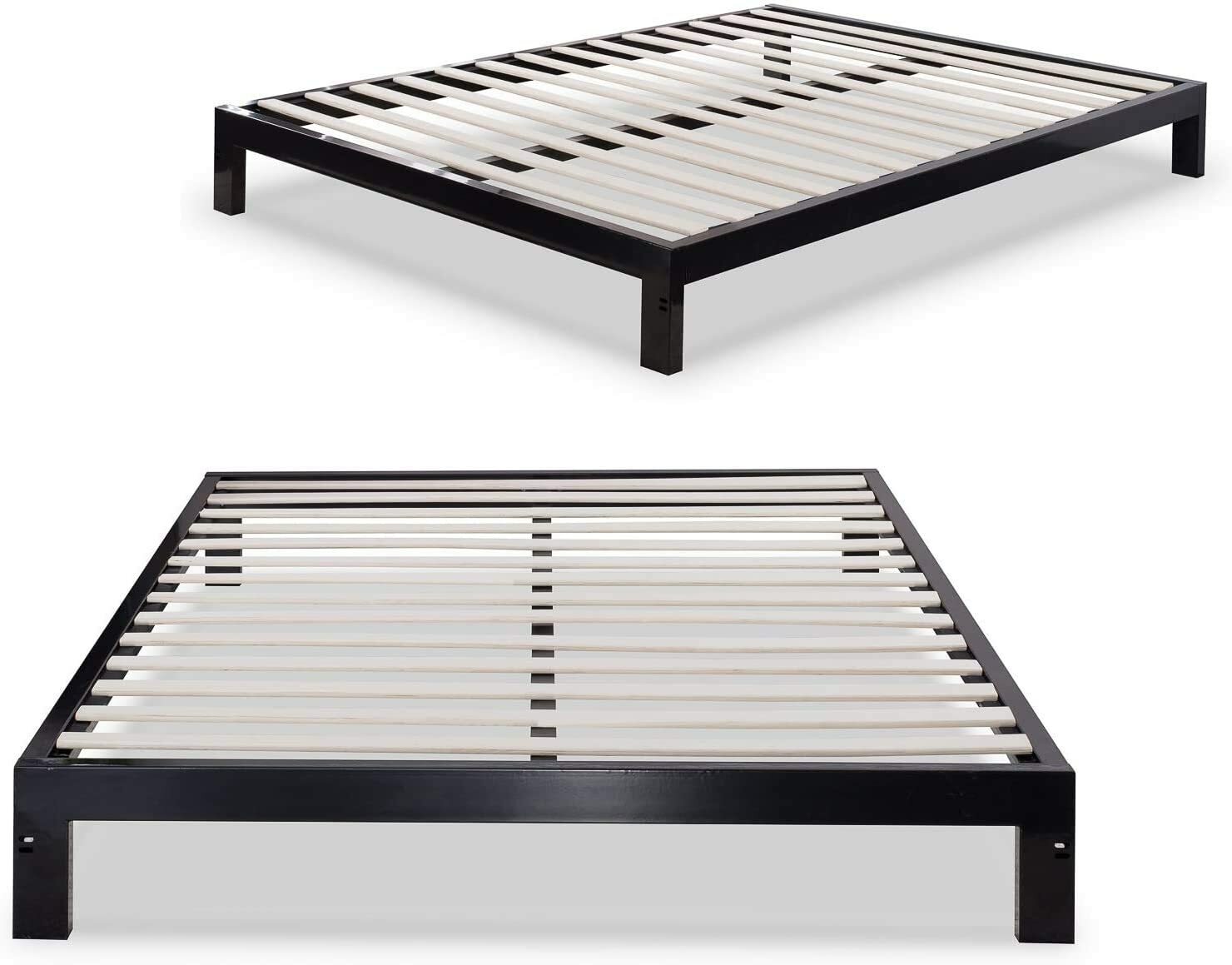 Zinus Arnav Modern Studio 26cm Platform 2000 Metal Bed Frame Double ...