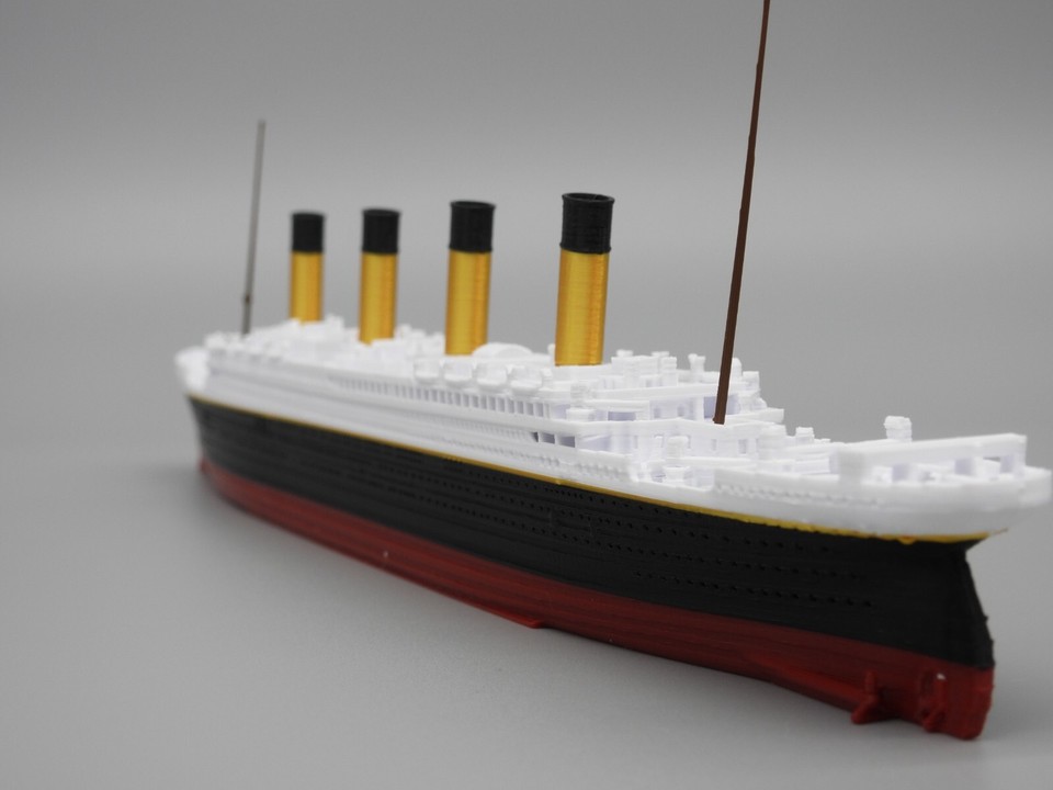 12” RMS Titanic Model, Titanic Toys For Kids, Model Titanic Toy ...