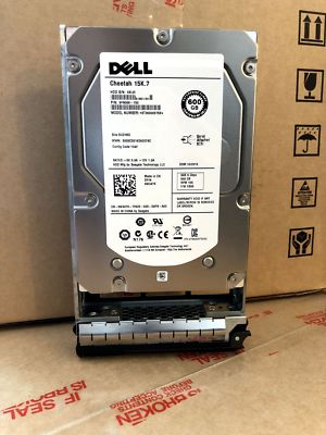 NEW Dell W347K 0W347K ST3600057SS 600GB 15K 6G 3.5" SAS HARD DRIVE With ...