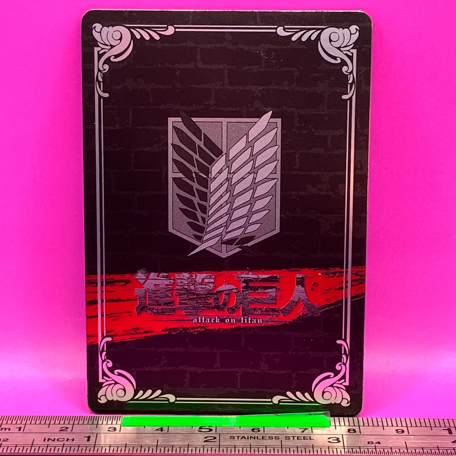 Mikasa Ackerman Attack on Titan Wafer Card AOT TCG Japanese #120 | eBay