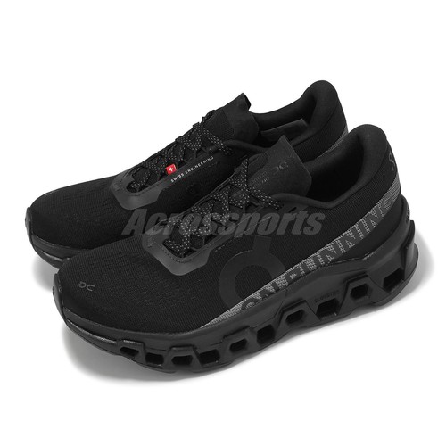 On Running Cloudmonster 2 ON Black Women Road Running Jogging Shoes ...