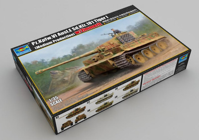 Trumpeter Scale Models 9539 1/35 Pz.Kpfw.Vi Ausf.E Tiger I Model Tank ...
