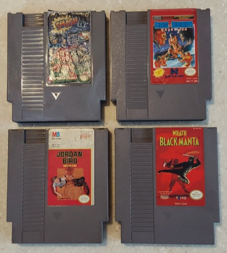 Vintage Nintendo NES 4 Game Lot Good Condition | eBay