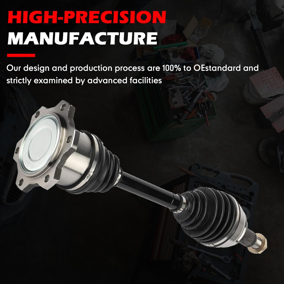 4WD 6-Lug Front CV Axle Shafts for Chevy GMC Silverado Sierra 1500 ...