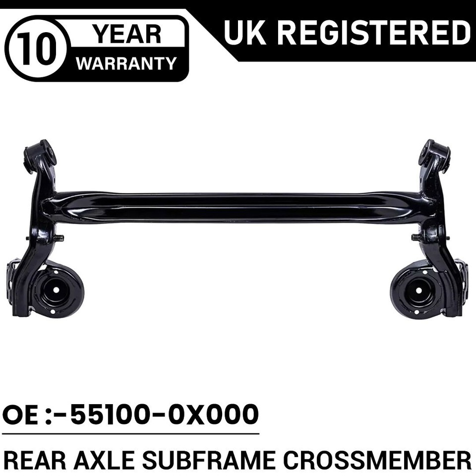 REAR AXLE SUBFRAME CROSSMEMBER BEAM FOR HYUNDAI I10 2007-2018 55100 ...