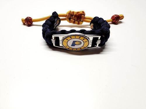 Indiana Pacers fan Apparel & Souvenir Adjustable Charm Bracelet NBA ...
