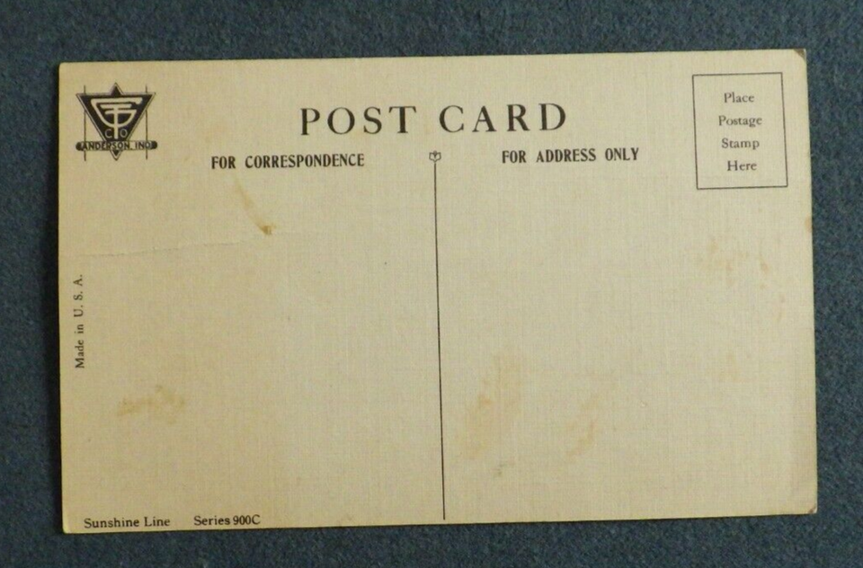 Vintage Postcard Sunshine Line 900 RULES FOR TODAY Inspire 3-3/8 x 5-3/ ...