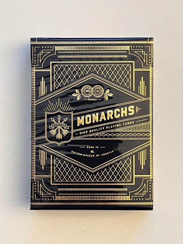 Monarchs Playing Cards by Theory 11 shipped in Carat DS1 NEW Sealed ...