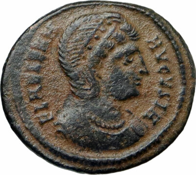 Saint HELENA Mother of Constantine the Great 326AD Ancient Roman Coin ...