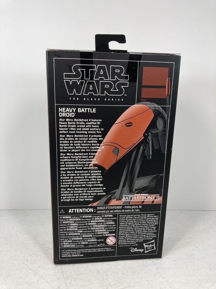 Star Wars Black Series Gaming Greats Battlefront II Heavy Battle Droid ...