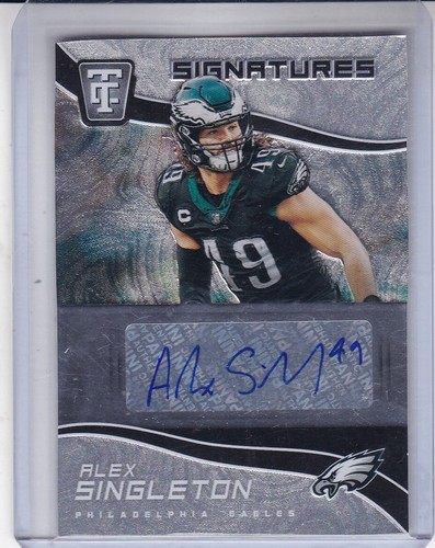 ALEX SINGLETON 2021 PANINI CHRONICLES TOTALLY CERTIFIED AUTO AUTOGRAPH ...