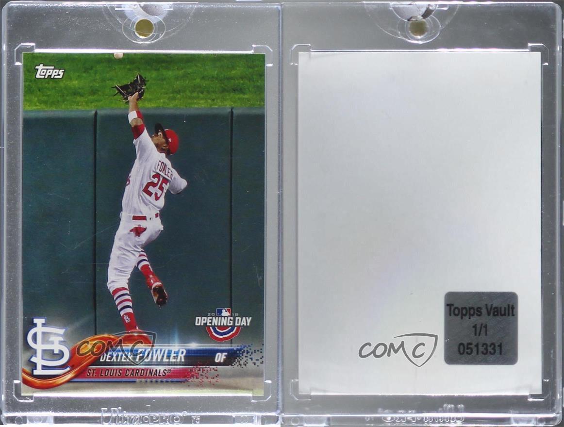 2018 Topps Opening Day - Topps Vault #95 Dexter Fowler /1 for sale ...