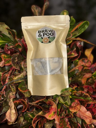 Brew & Poo Caffeine-Free Herbal Detox Slimming Tea & Digestive Support ...