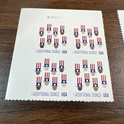 Scott#5174 - 29cent - Uncle Sam- Extra Ounce Plate Block Of 4- 2017 ...