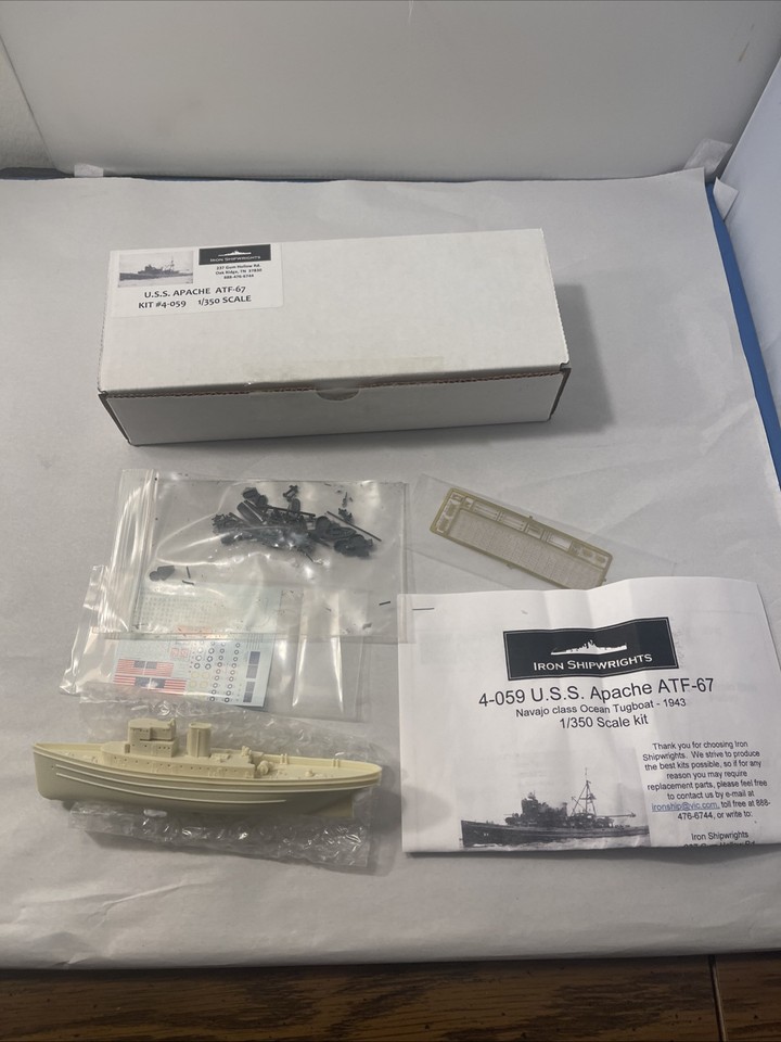 Iron Shipwrights 1/350 USS Apache AFT-67 # 4-059 | eBay