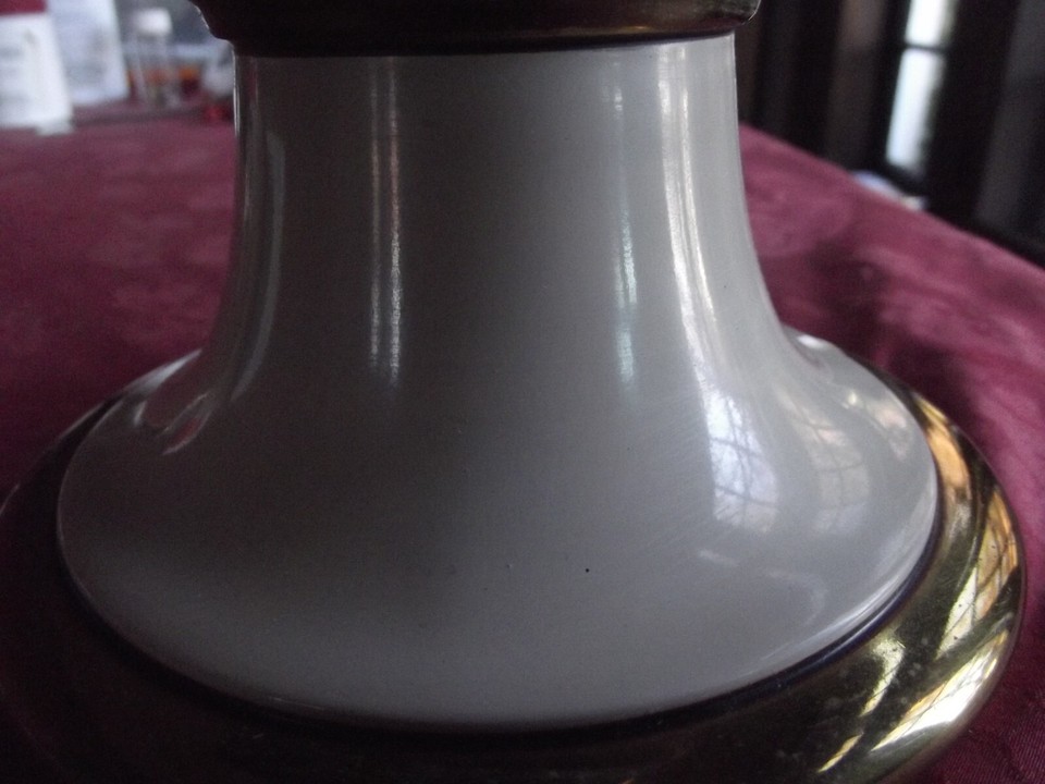 Vintage/antique metal table lamp column spacer part | eBay