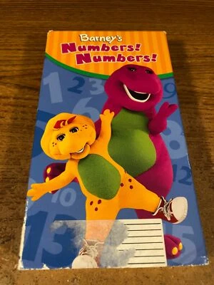 Barney Numbers! Numbers! VHS VCR Video Tape | Grelly USA