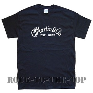 MARTIN GUITARS NEW T-SHIRT size S M L XL XXL black white grey brown ...