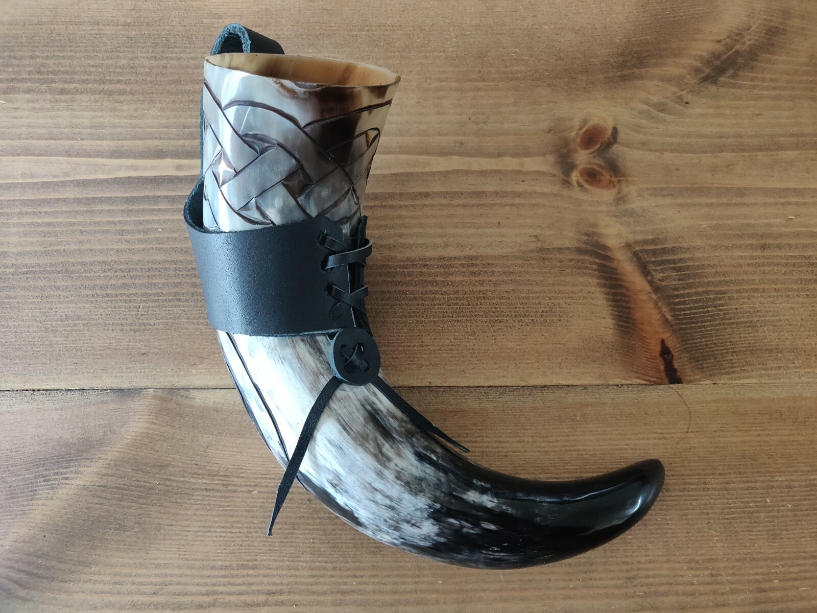 Scratch and Dent - Handmade Real Horn Mugs/Cups, Viking Drinking Horns ...