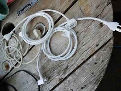 Lot Of 3 Apple Computer Power Cable 2-Prong Printer, Monitor AC WALL | eBay