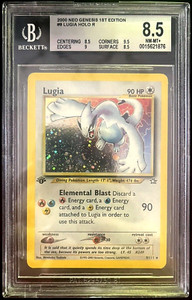 Lugia 2000 Neo Genesis #9/111 1st Edition Holo Price Guide - Sports ...