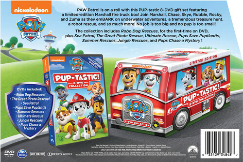 PAW Patrol: PUP-tastic! 8-DVD Collection [New DVD] Ltd Ed, Boxed Set ...