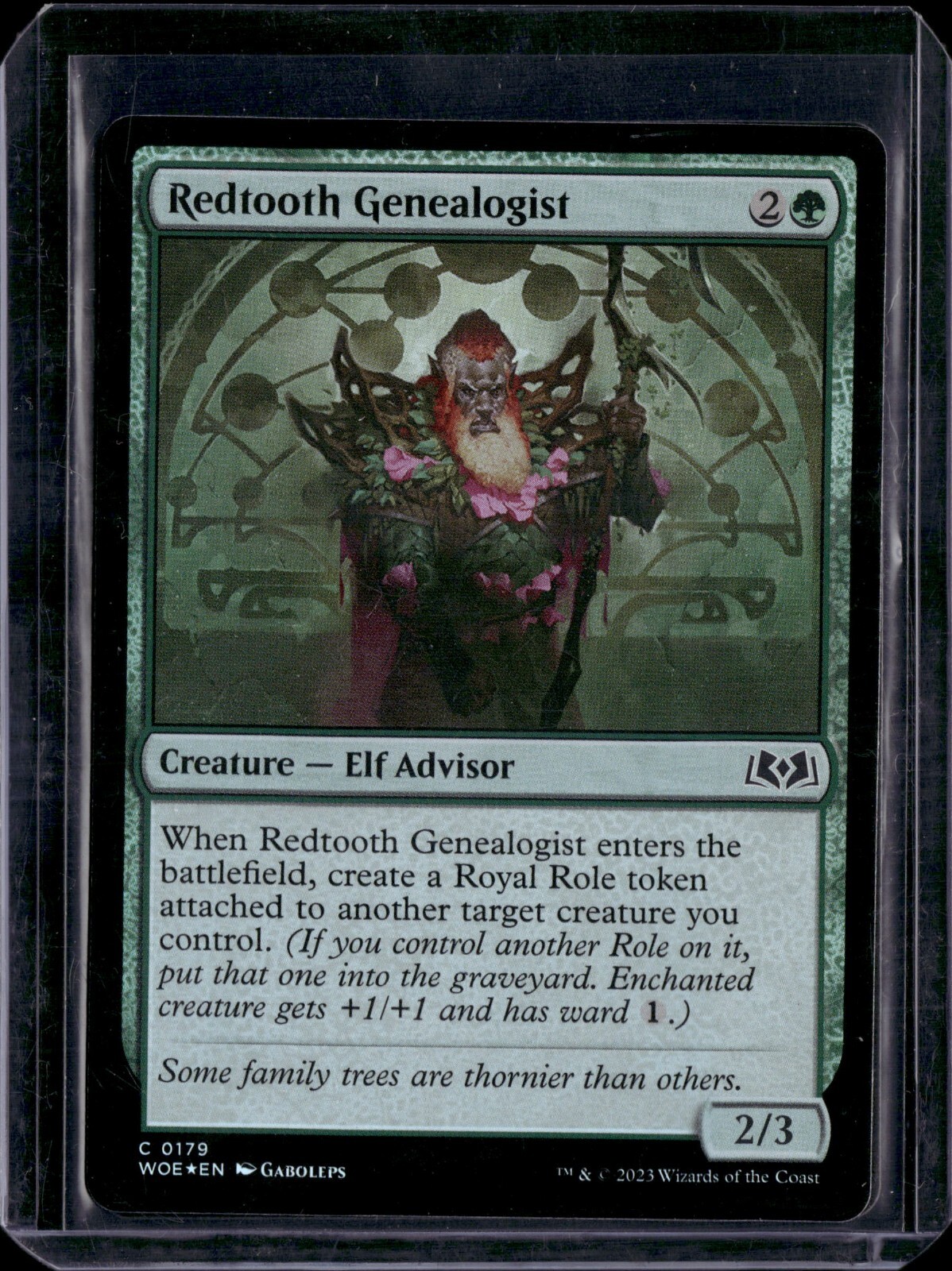 Redtooth Genealogist 179 Foil MTG Magic The Gathering | eBay