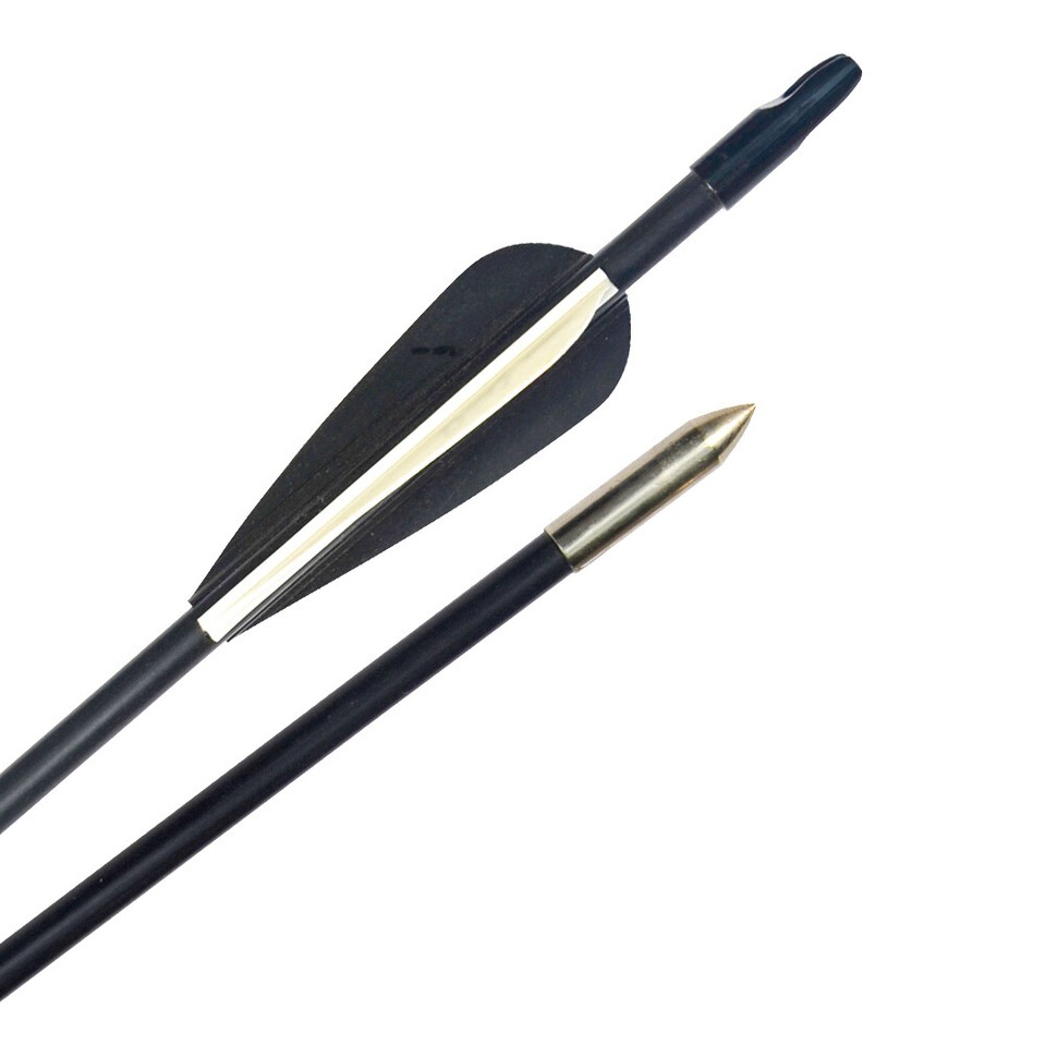 31" Fiberglass Arrows Archery Recurve Compound Bow Target Hunting ...