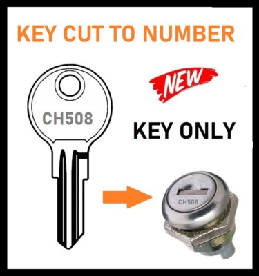 CH508 Key Fits Tool Box, Paddle, Whale Tail Lock, Caravan storage ...