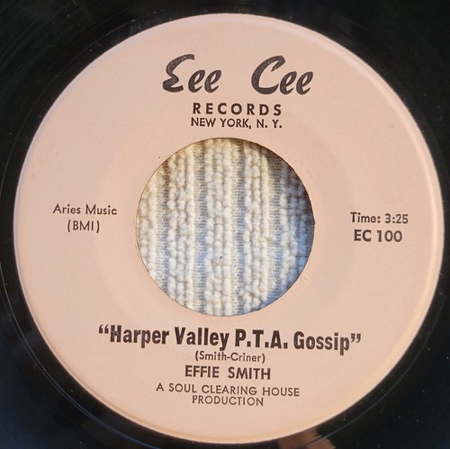 Effie Smith "Harper Valley P.T.A. Gossip / The Natural" VG+ EeeCee-100 ...