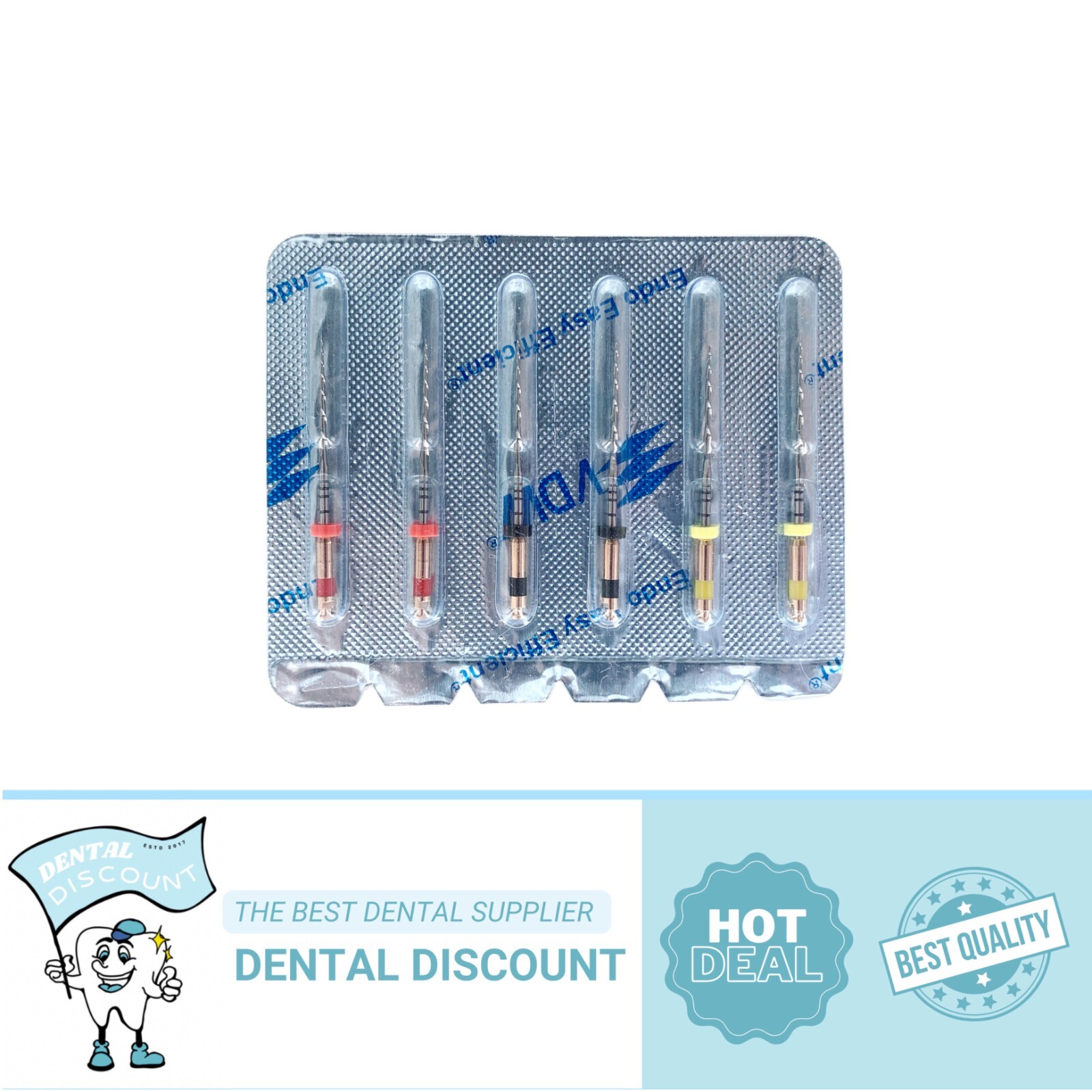 VDW RECIPROC Sterille File Endo M-WIRE 25mm R25 R40 R50 6pcs/Pack ...