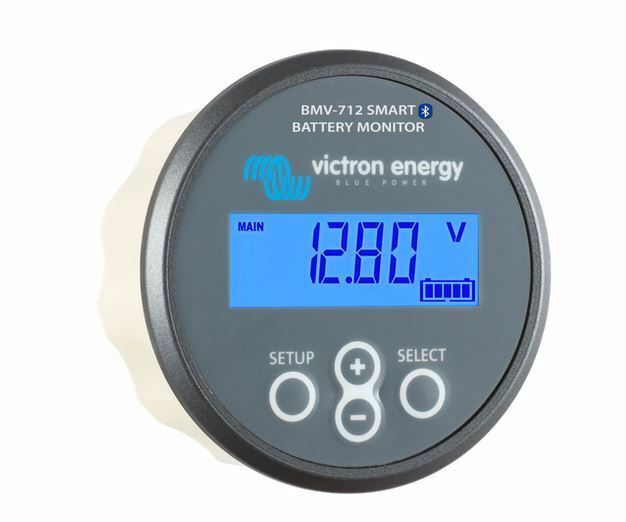 VICTRON ENERGY BATTERY MONITOR BMV 712 BLUE POWER CHARGE LEVEL WITH ...