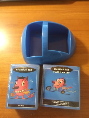 Cranium Turbo Edition Holder with Creative Cat and Turbo Rally Cards ...