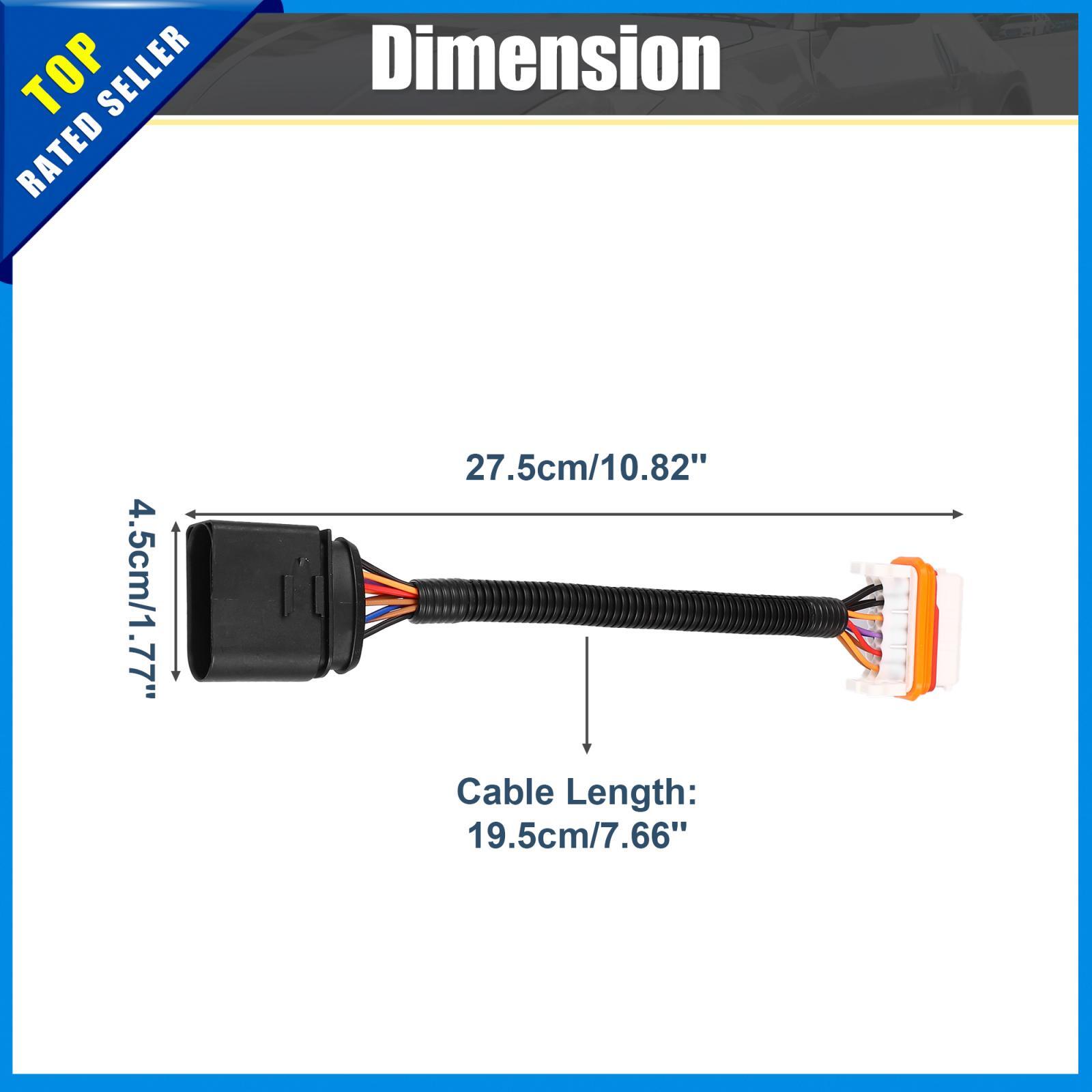 Pack of 1 For VW Touareg 2004-2007 7L6971071A Headlight Connector Wire ...