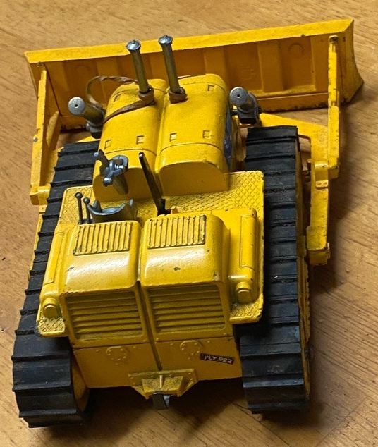 Rare Vintage Corgi 1107 Euclid TC-12 Tractor Yellow Bull Dozer In ...