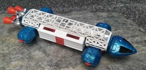 DINKY 359 EAGLE TRANSPOTER SPACE 1999 FULLY RESTORED WITH STICKERS ...